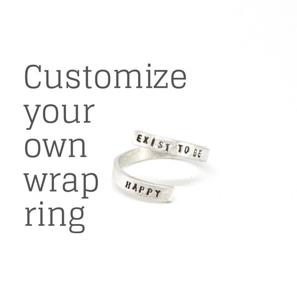 Quote Ring - Etsy