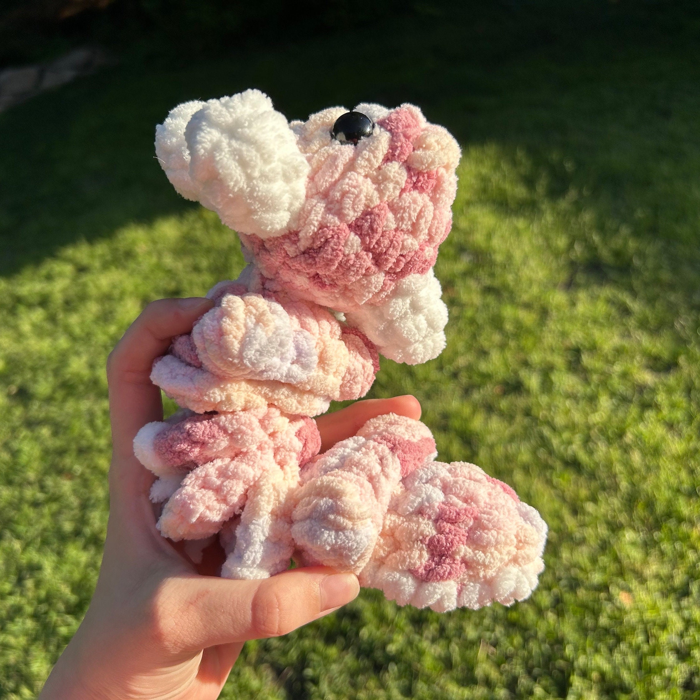 Fluffy Axolotl Fidget Crochet Pattern PDF - Etsy