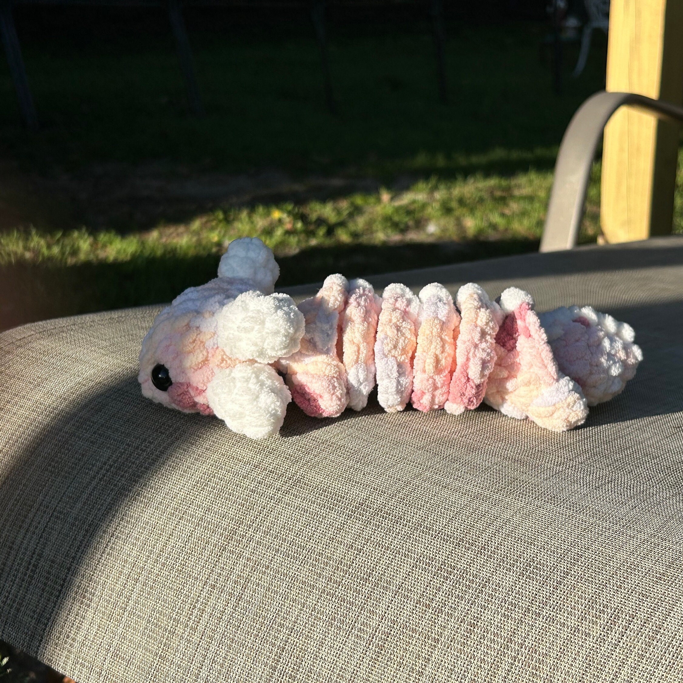 Fluffy Axolotl Fidget Crochet Pattern PDF - Etsy