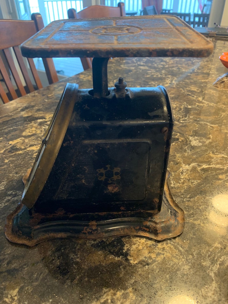 Antique Columbia Kitchen Scale 24 Lbs by Ounces. Black - Etsy