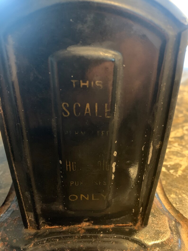 Antique Columbia Kitchen Scale 24 Lbs by Ounces. Black - Etsy