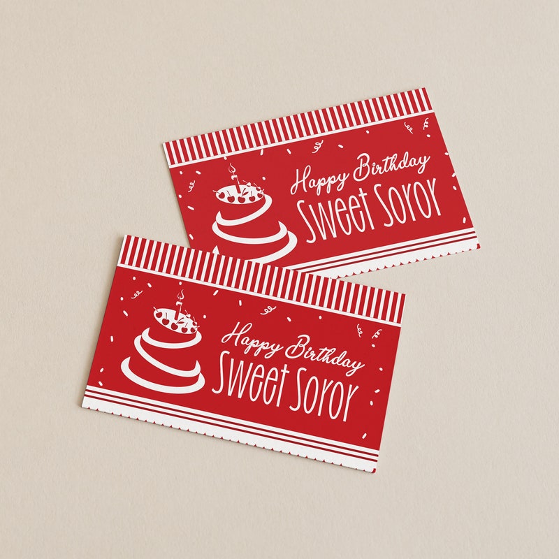 Delta Sigma Theta Sorority Birthday Card - Etsy