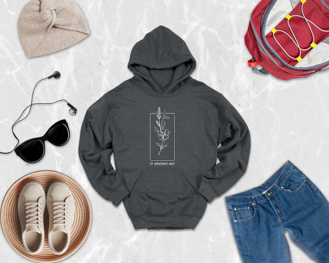 To Whatever End Hoodie, Throne of Glass Hoodie, Bookish Hoodie, Booktok ...