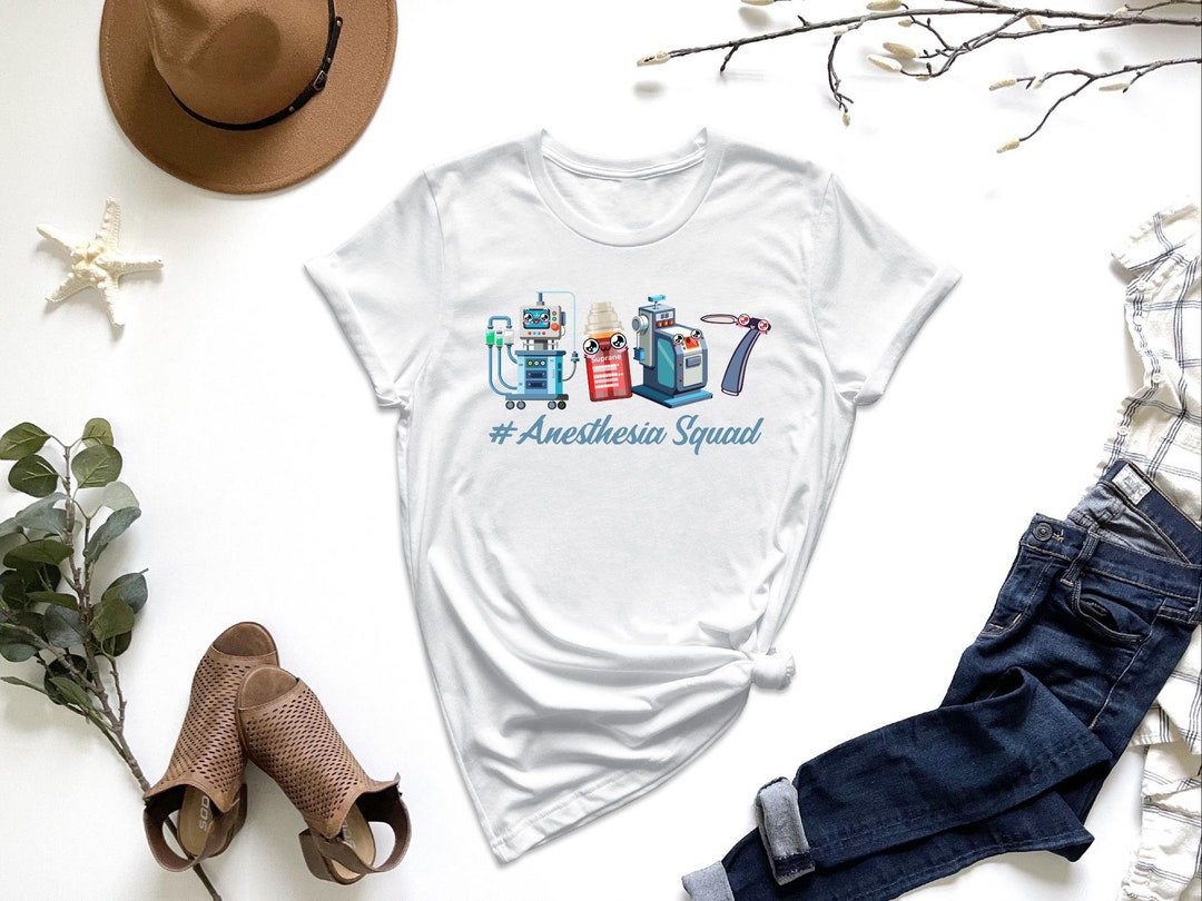 Anesthesia Squad Shirt, Anesthesia Goals Shirt, Gift for ...