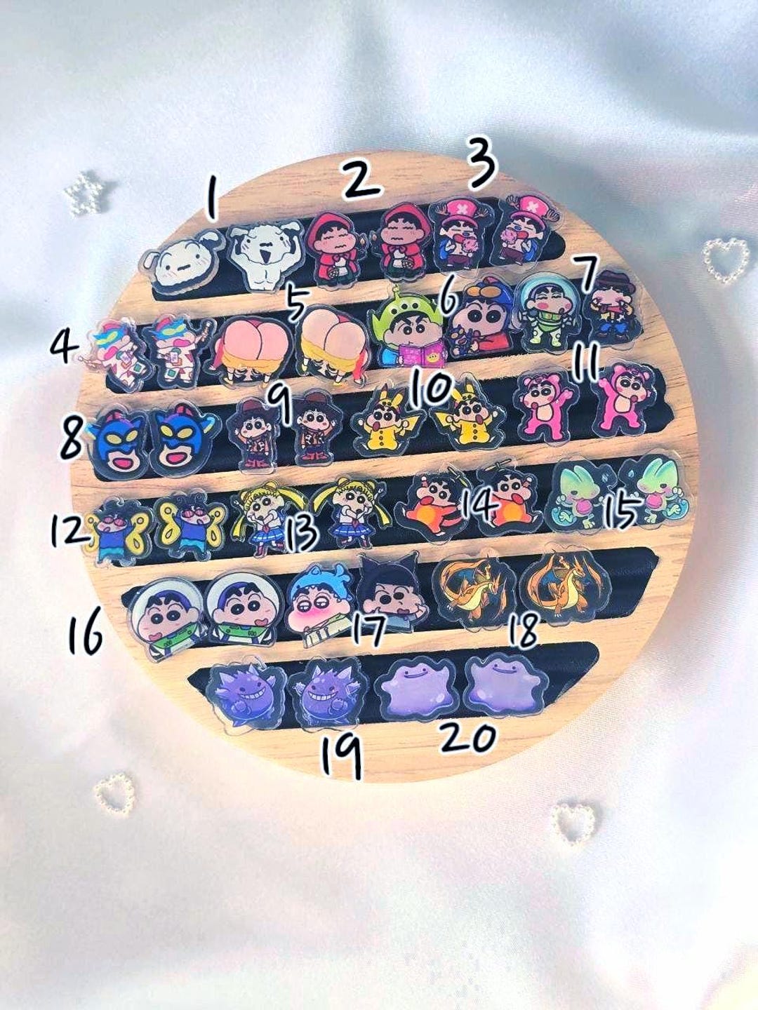 Cartoon Anime Person Kawaii Anime Animals Earrings - Etsy