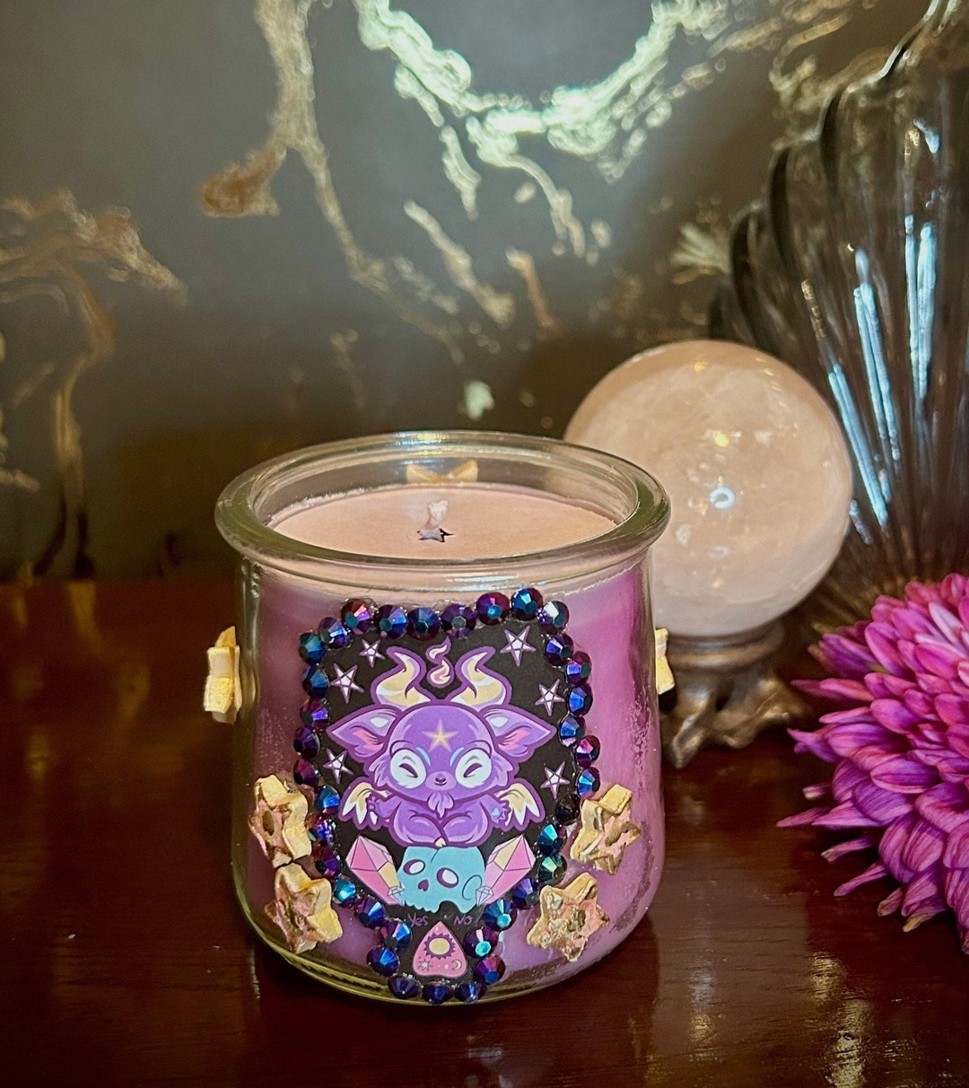 Kawaii Baphomet Chibi Candle - Etsy