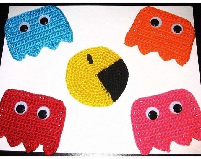 Pac Man\/ Ghost Pattern - Etsy