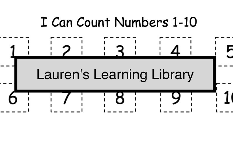 DIGITAL DOWNLOAD: 1 to 1 Correspondence Counting Elementary Education ...