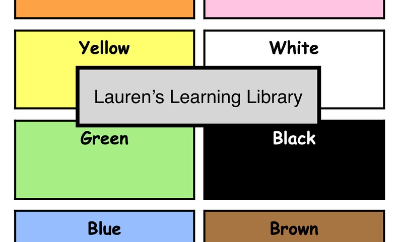 DIGITAL DOWNLOAD: Color Sorting Activity Kindergarten Preschool Special ...