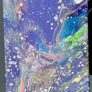 Cosmic Neon Volcano - Etsy