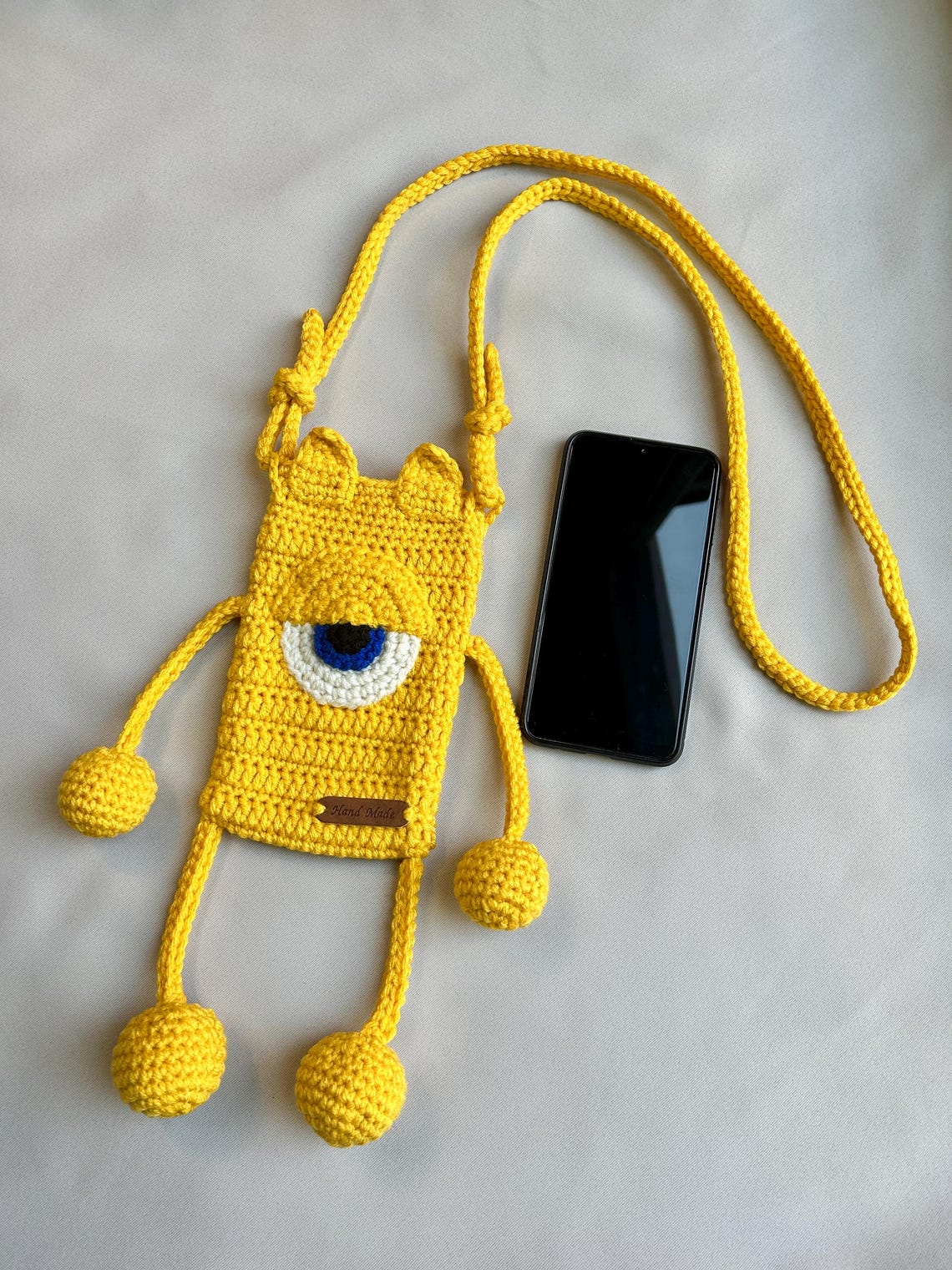 One-eyed Monster Phone Crossbody Bag - Etsy