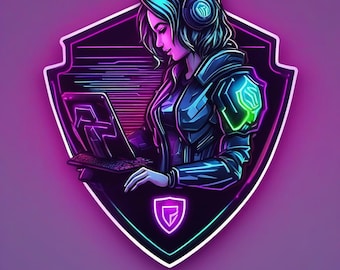 Custom Profile Image PFP Gamer Logo Twitch Discord Youtube Streamer ...