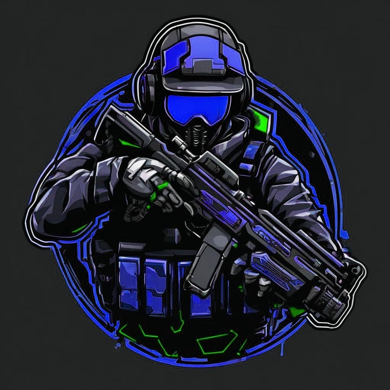 4-PACK Team Custom Profile Image PFP Gamer Logo Twitch Discord Youtube ...