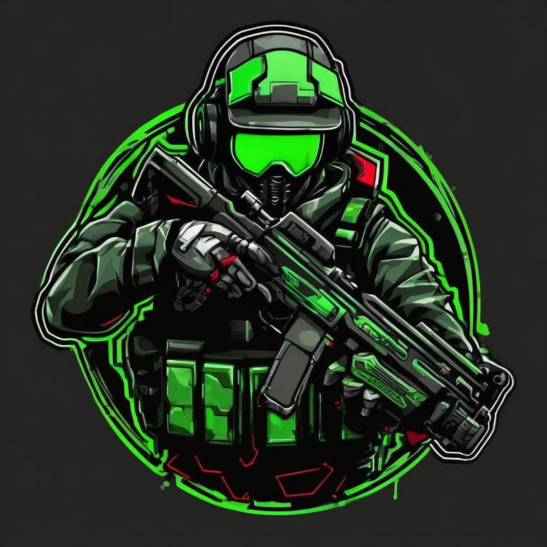 4-PACK Team Custom Profile Image PFP Gamer Logo Twitch Discord Youtube ...