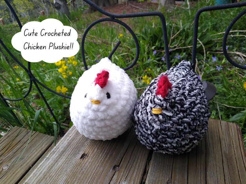 Cute Crochet Chickens - Etsy