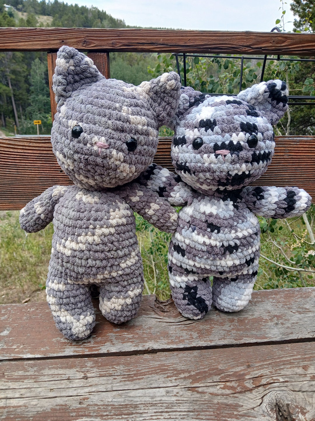 Crocheted Huggable Kitten/cat Plushie - Etsy