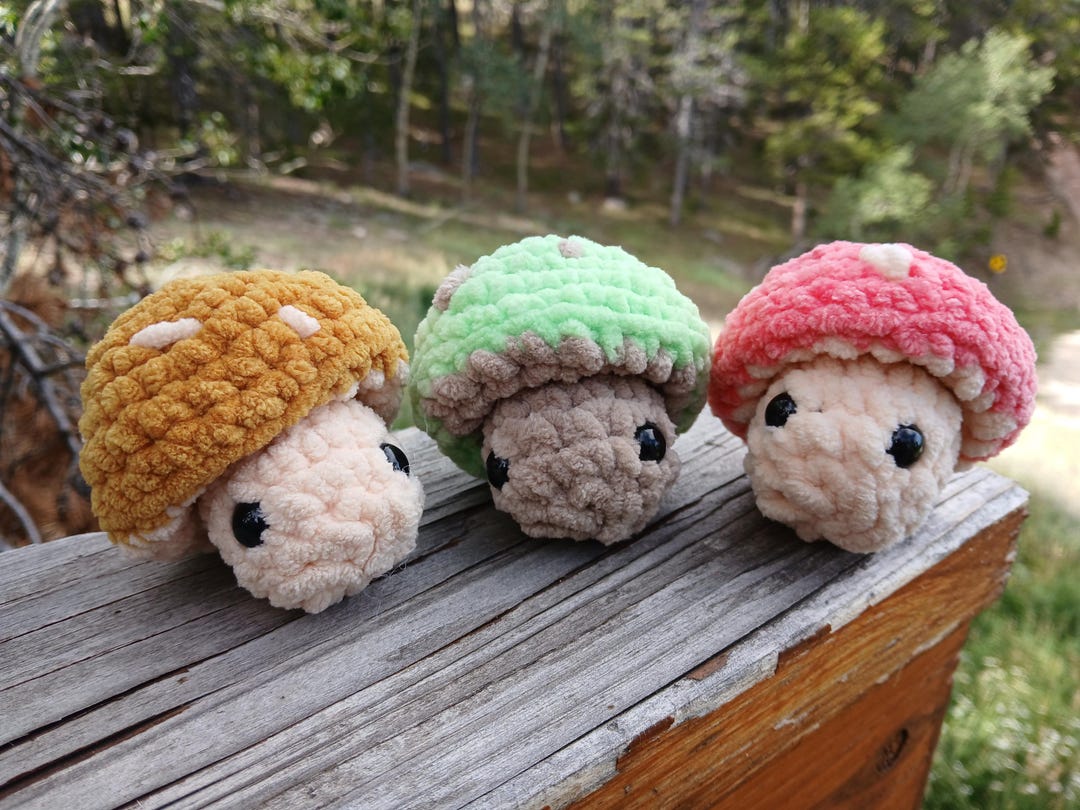 Mini Crochet Mushroom Pops AKA Mushie Pops - Etsy
