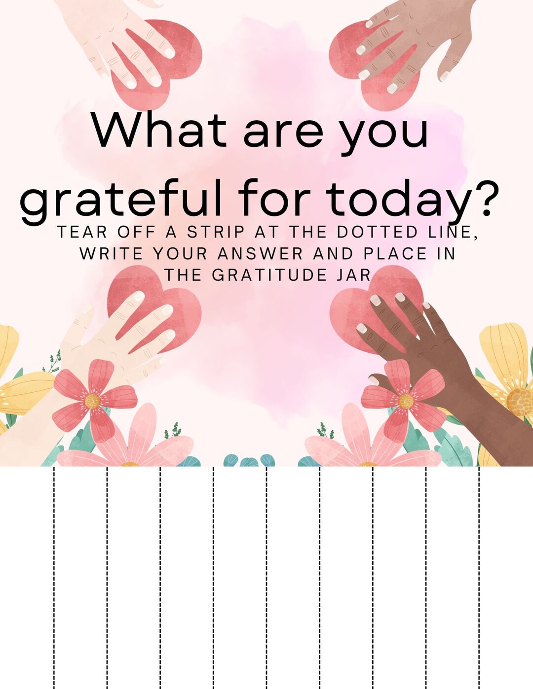 Gratitude Jar Activity - Etsy