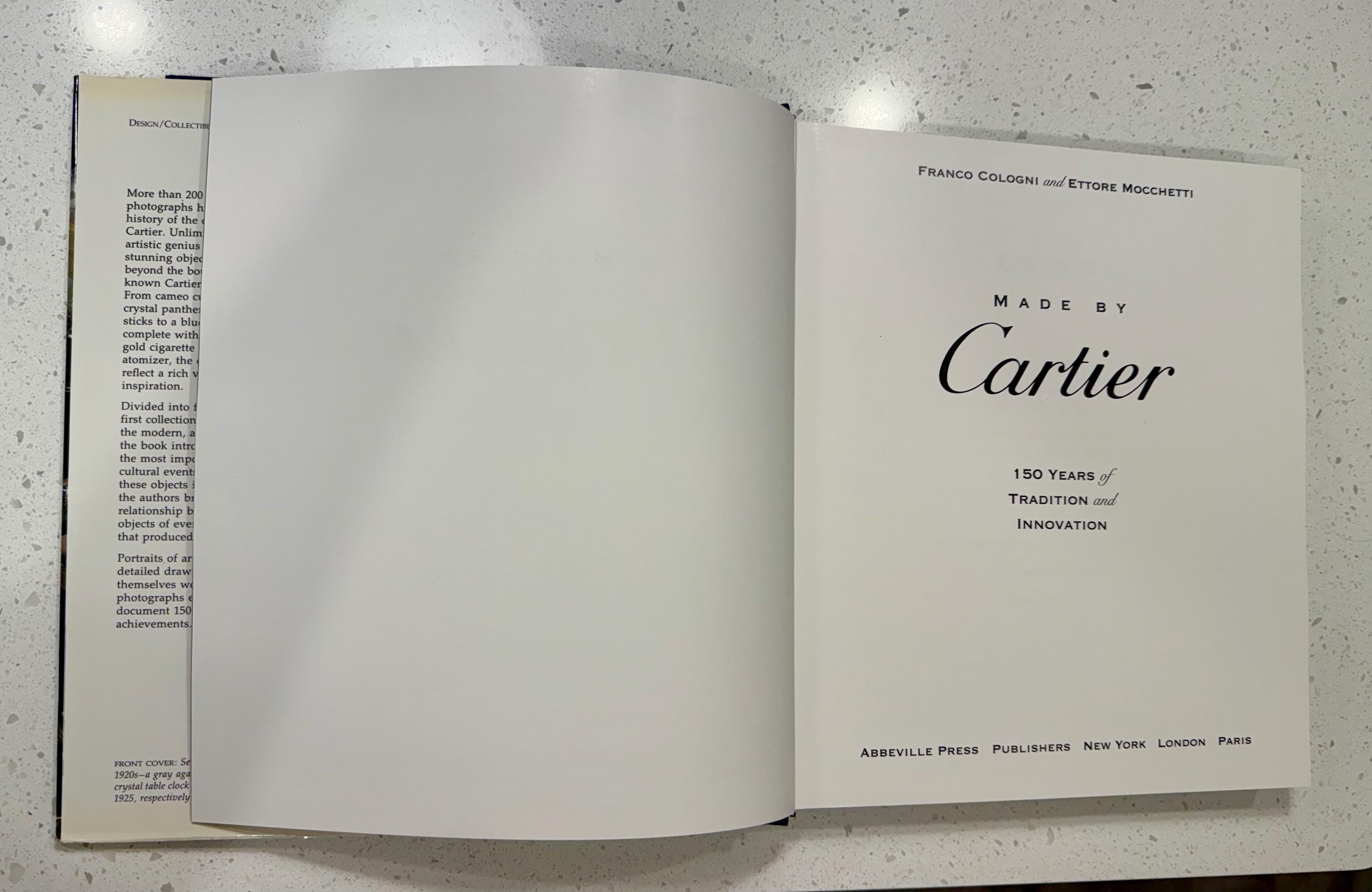 Vintage Cartier Coffee Table Book - Etsy