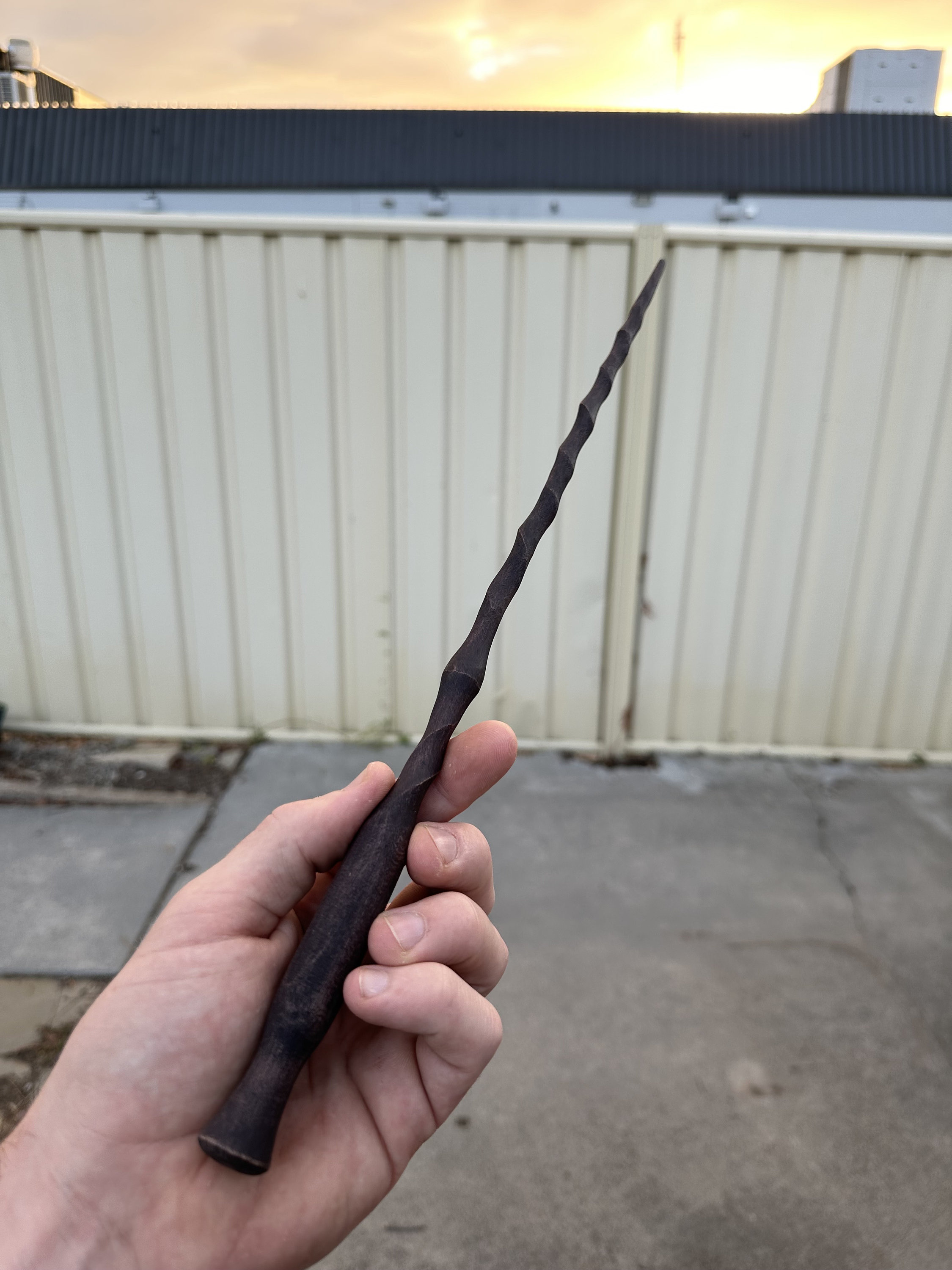 Maple Wand 16 Whippy Handmade Wooden Wand Unique Design - Etsy