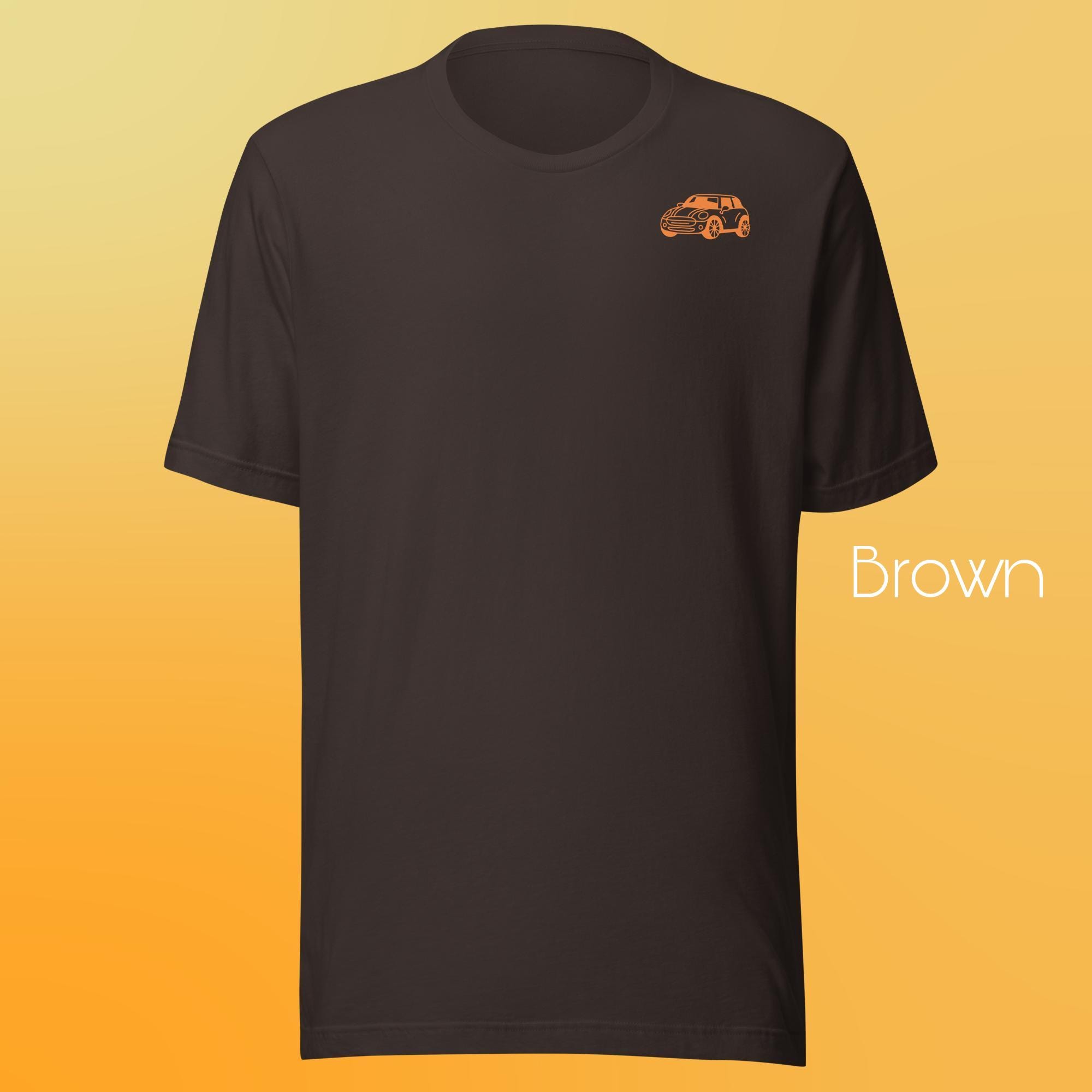 Mini Cooper Shirt Minimalist Car Graphic Shirt for Car Lovers Gift for ...