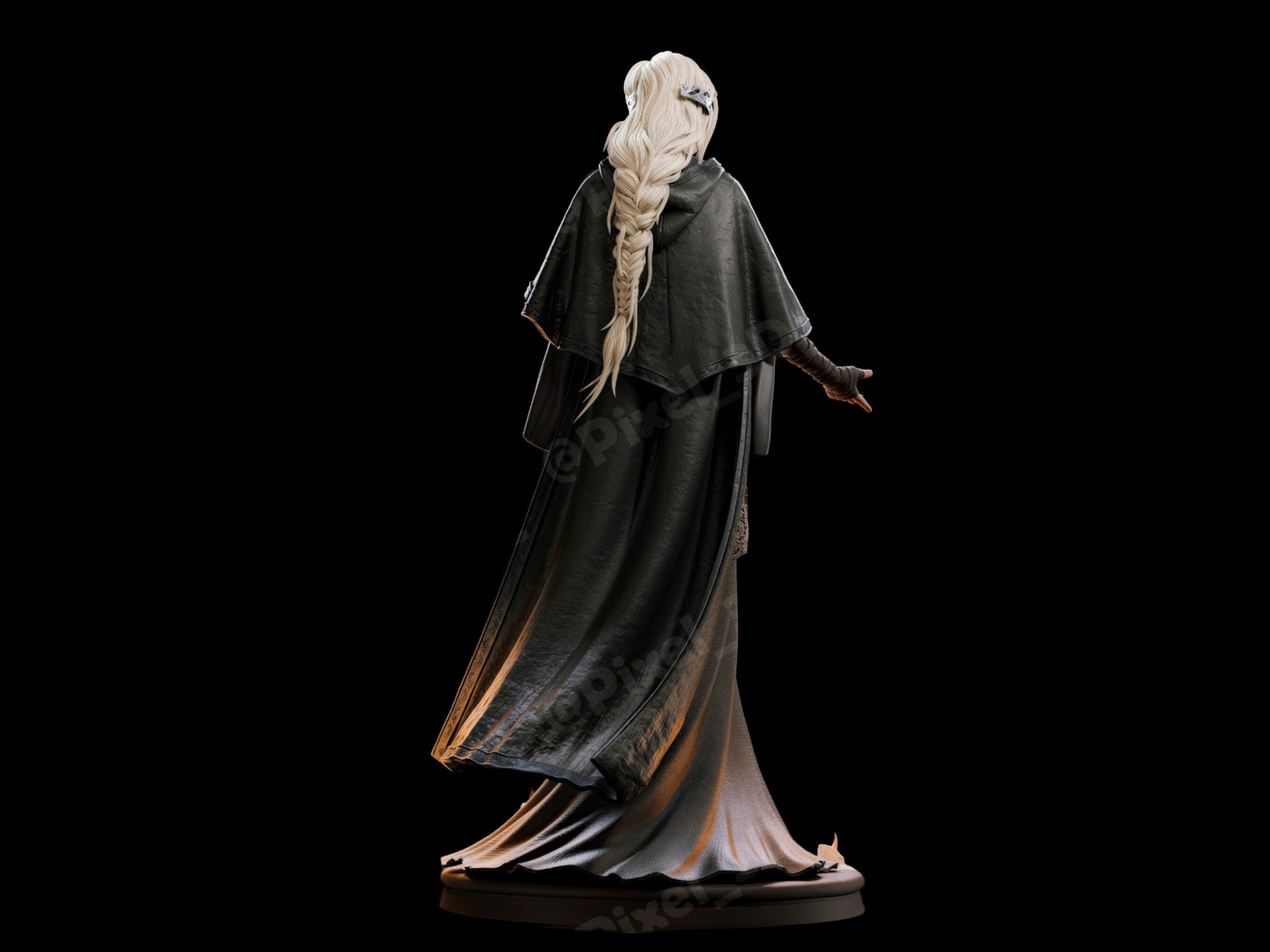 Dark Souls Fire Keeper Figure 3d Printed Hand Pained Custom Resin ...