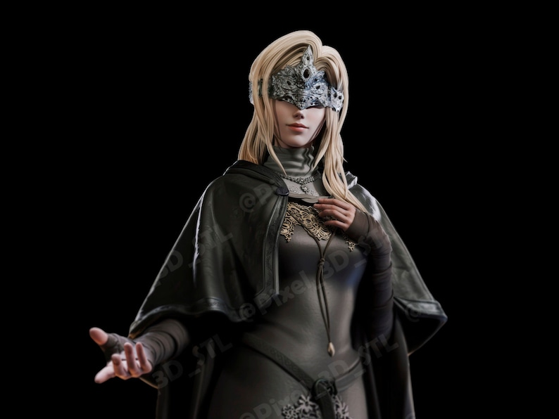 Dark Souls Fire Keeper Figure 3d Printed Hand Pained Custom Resin ...