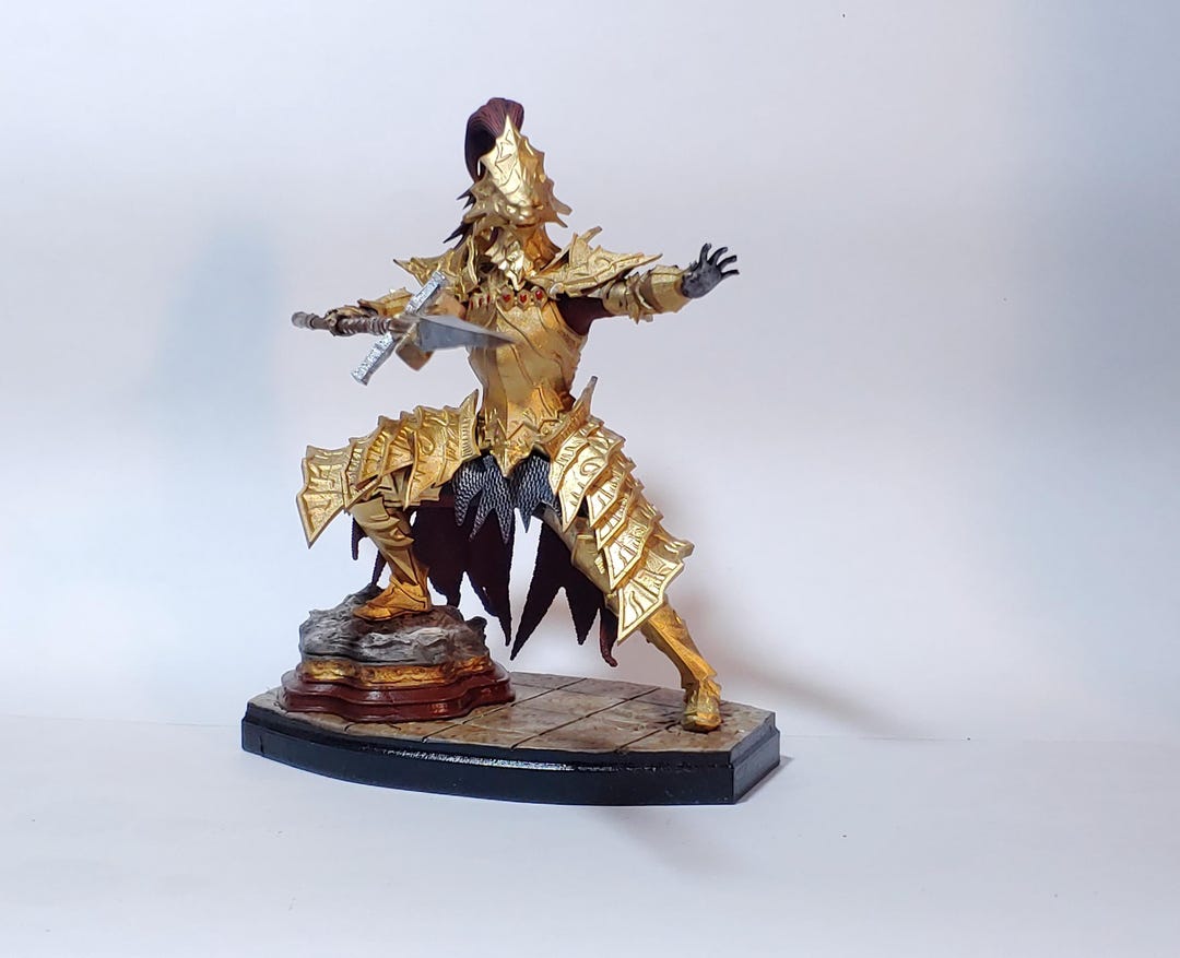 Dragon Slayer Ornstein Statue, Dark Souls Figurines, Dark Souls Boss ...
