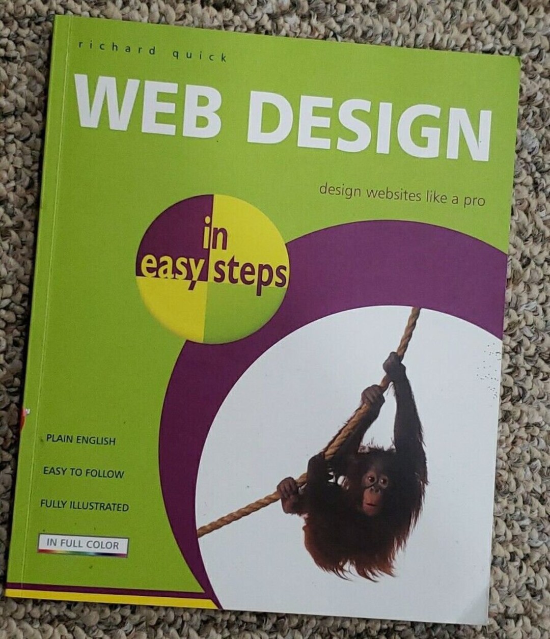 Web Design in Easy Steps Perfect Richard Quick WEBSITE BOOK LEARNING - Etsy