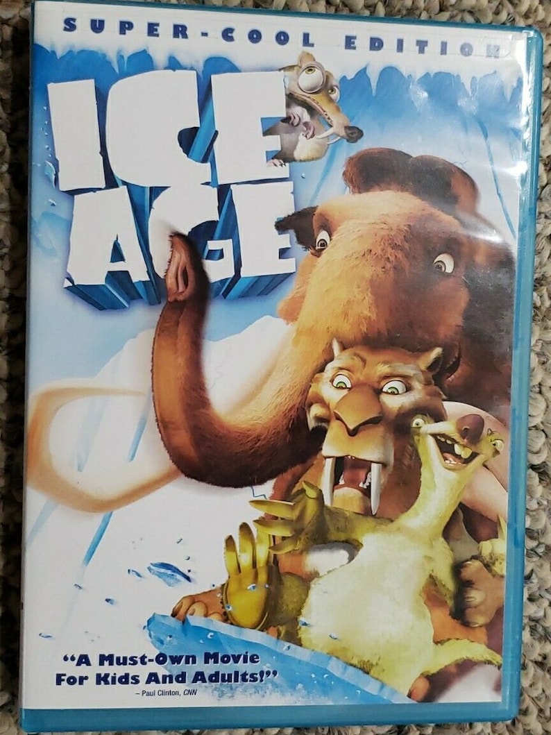 Ice Age Super Cool Edition Kids Movie Dvd Cartoon Animated - Etsy