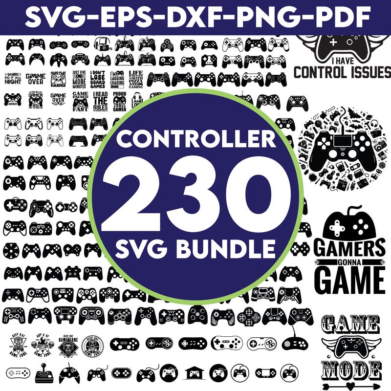 Gaming Svg - Etsy