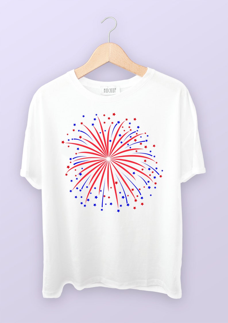 4th of July Fireworks, Independence Day Svg, Free America Svg, USA ...