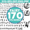 Fee Silhouette SVG, Fee Silhouette SVG Bundle, Fee Clipart, Fee Cricut ...