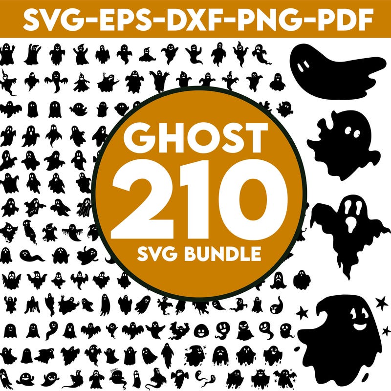Ghost Svg - Etsy