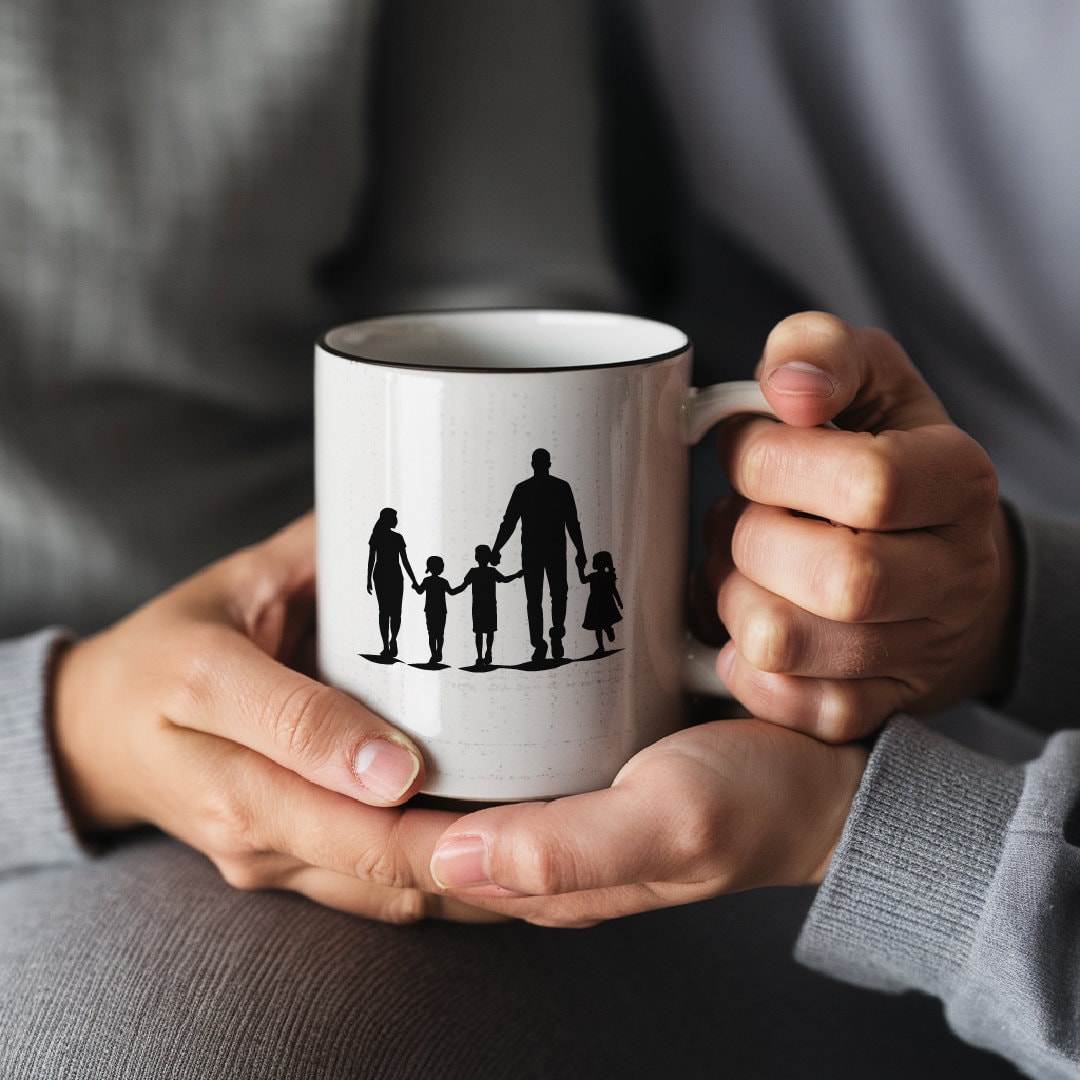 Family SVG PNG Bundle, Family Clipart, Fathers Day Svg, Family ...