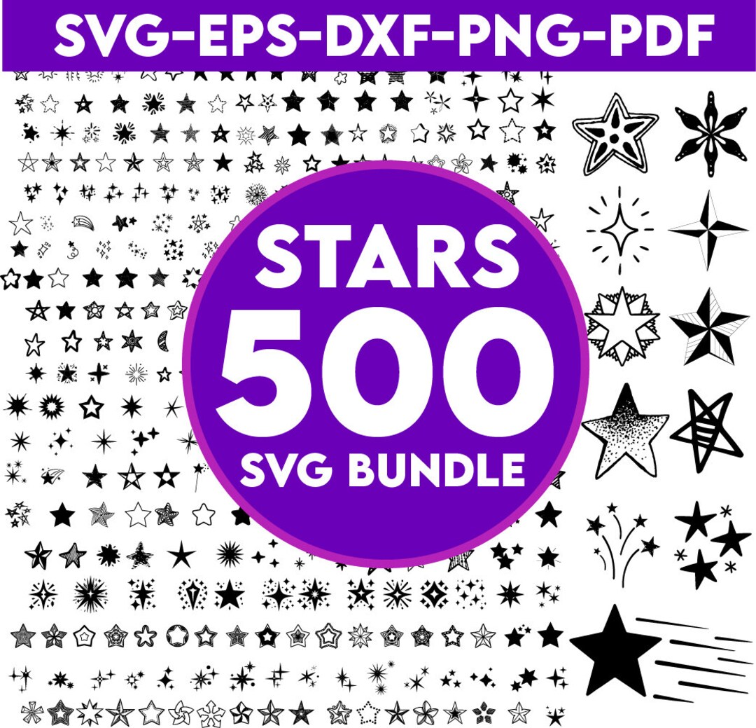 Stars SVG Bundle, Sparkle Stars SVG, Sparkle Svg, Star Clipart, Bright Stars, Twinkle Stars ...
