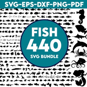 Fish Svg - Etsy