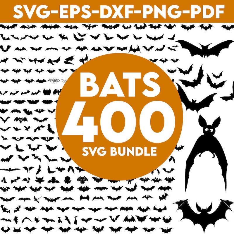 Bat Svg - Etsy