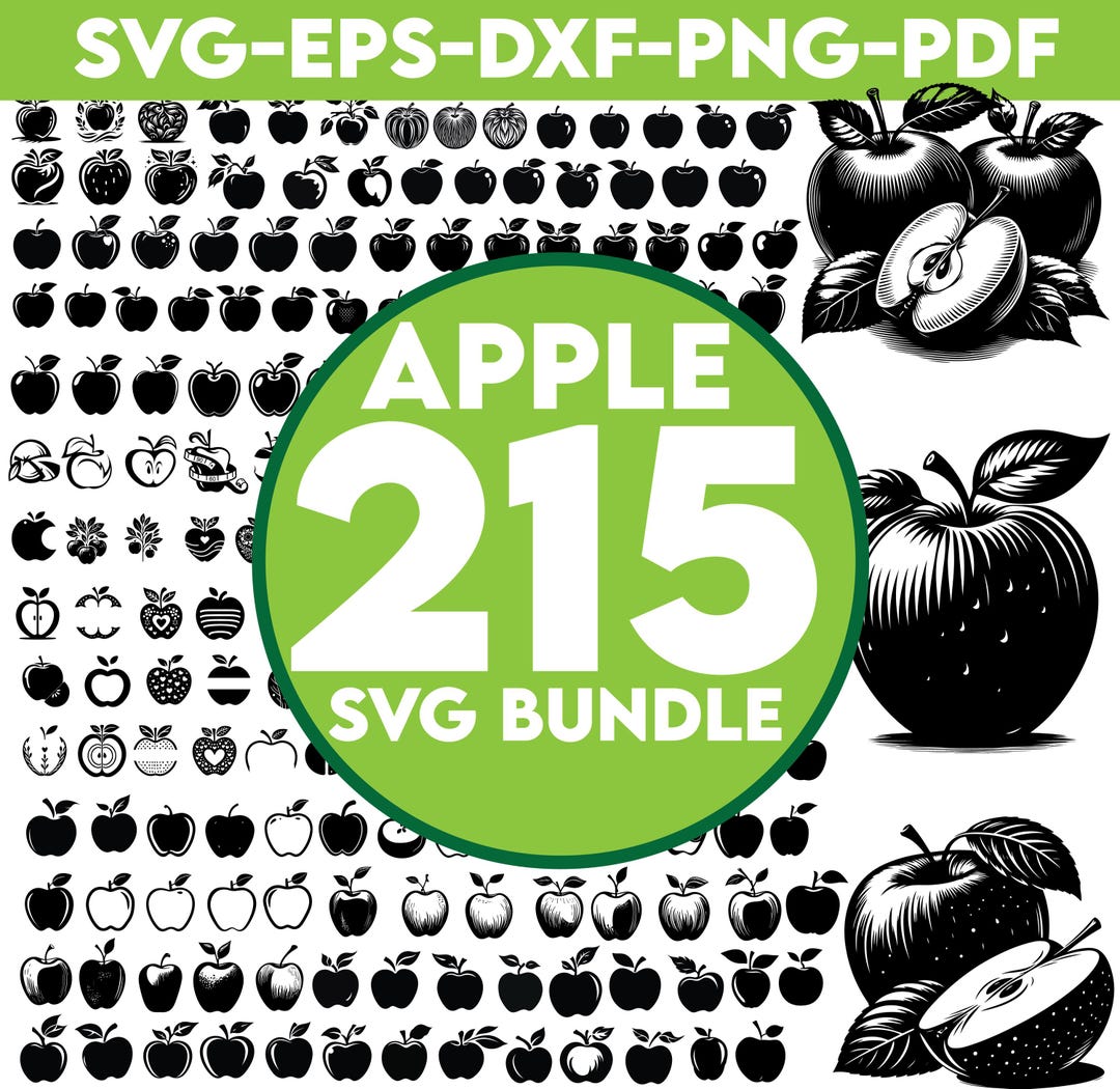 Apple SVG , School Apple SVG , Apple Monogram , Apple Cut File , Apple ...
