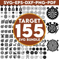 Target SVG, Target PNG, Target Clipart, Target and Arrow Cut File ...