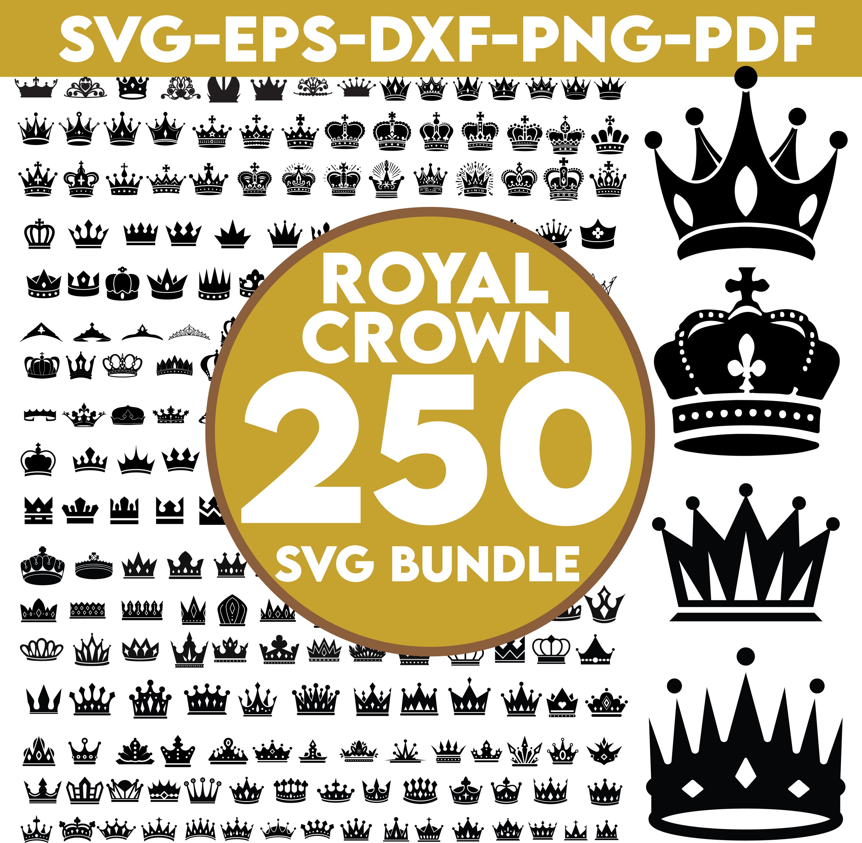 Royal Crown SVG File, King Crown SVG, Queen Crown SVG, Princess Tiara ...