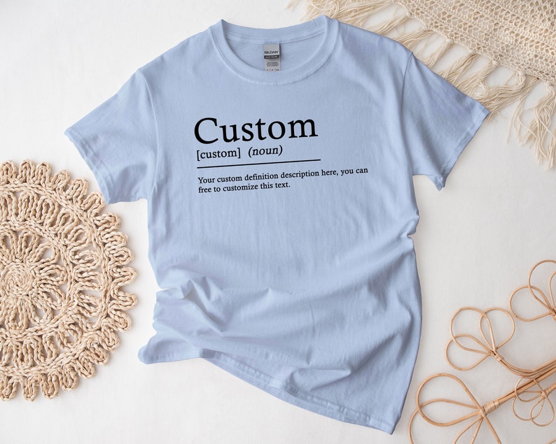 Custom Definition Shirt, Personalized Definition Tshirt, Funny ...