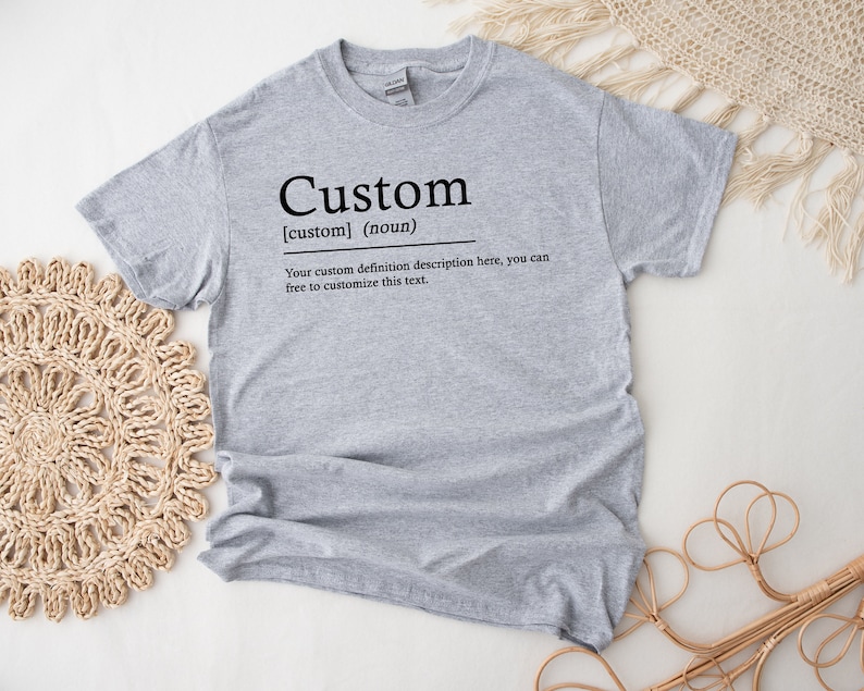 Custom Definition Shirt, Personalized Definition Tshirt, Funny ...