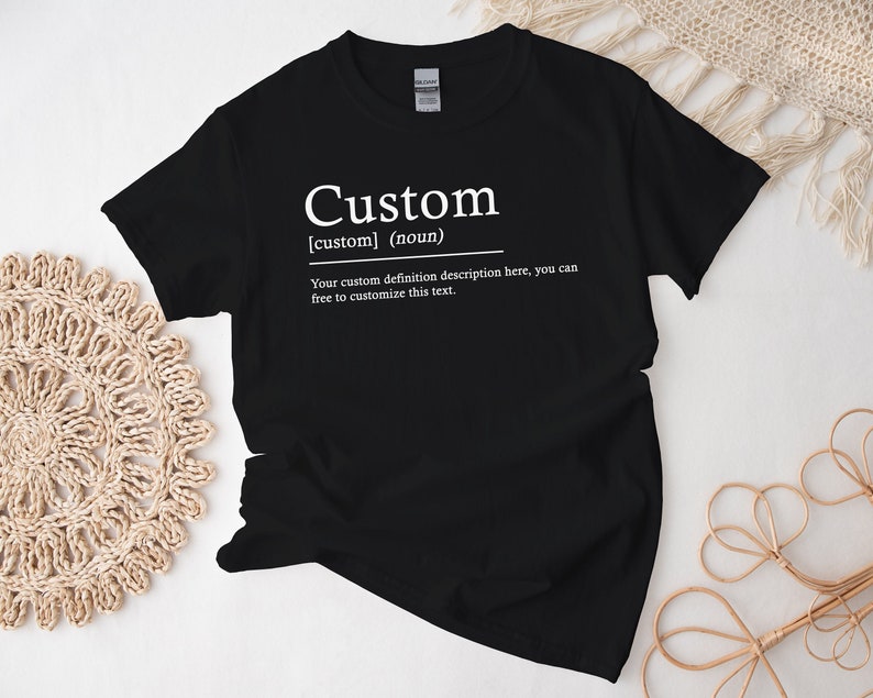 Custom Definition Shirt, Personalized Definition Tshirt, Funny ...