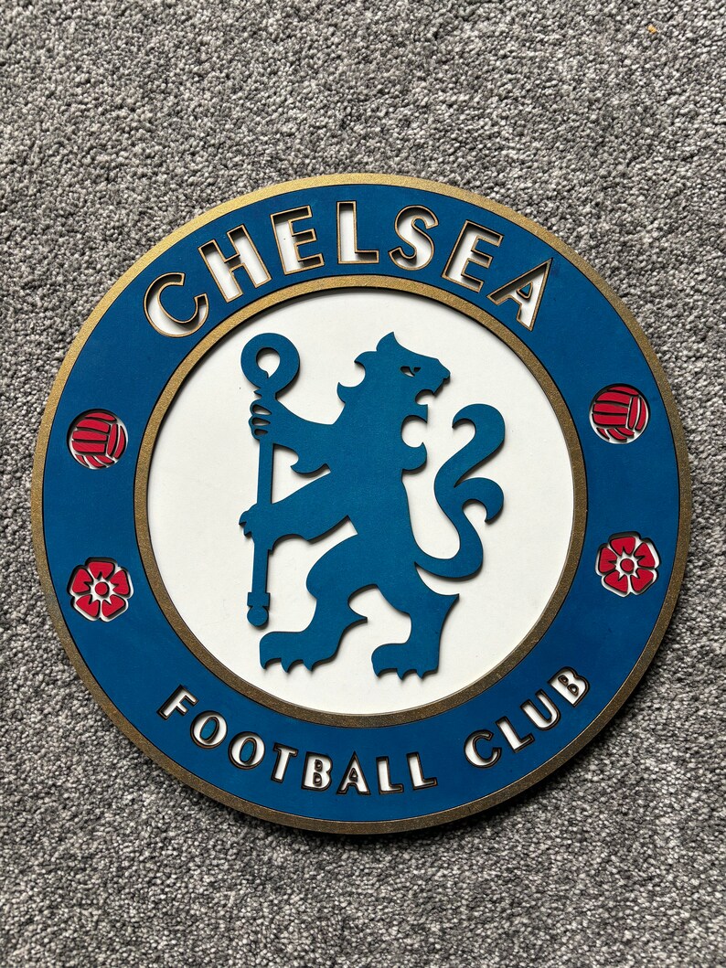 Chelsea Football Club Door/wall Plaque - Etsy UK