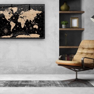 Mural Art, Glass Art, Glass, Movie Map, Middle Earth Wall Decoration ...