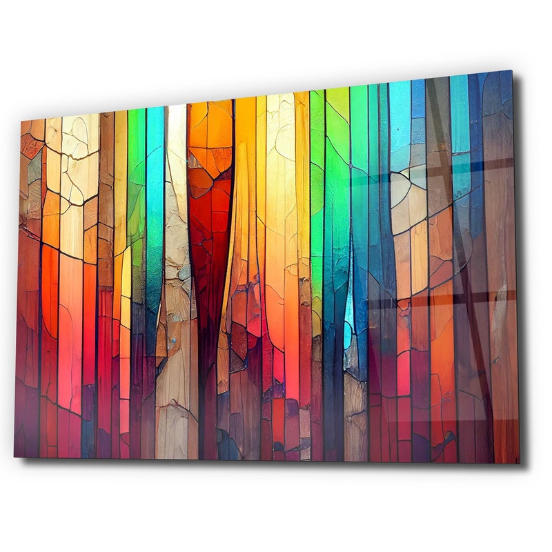 Stained Glass Print - Etsy