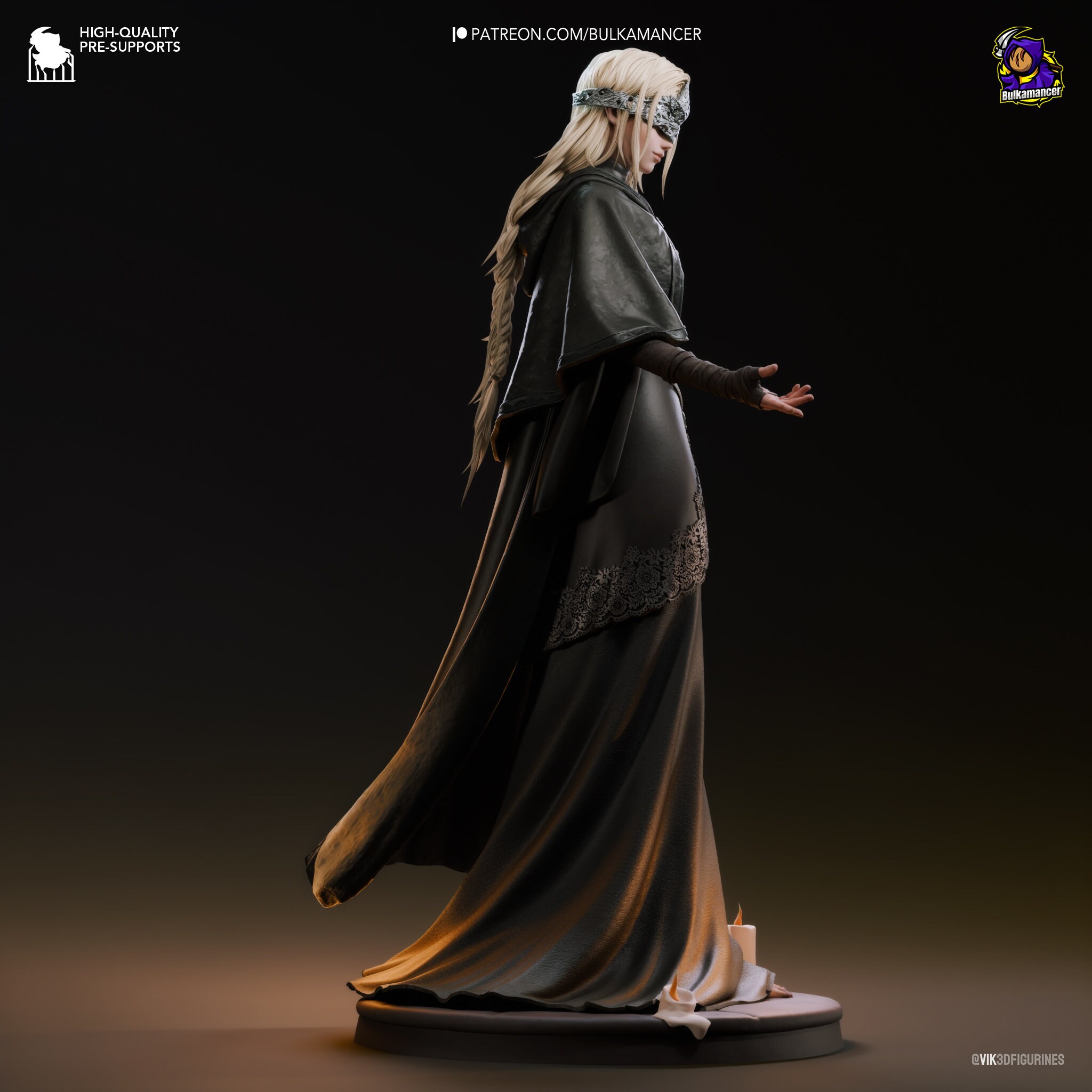 Fire Keeper Fan Art Kit Unpainted & Unassembled Garage Kit - Etsy