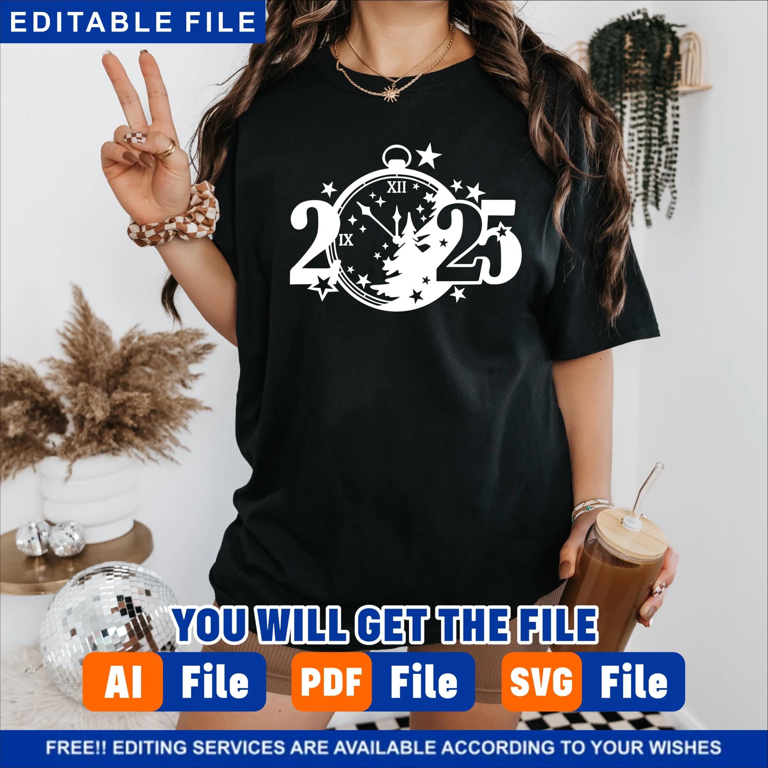 2025 SVG, New Years SVG, Happy New Year SVG, Christmas Svg, Popular Svg ...