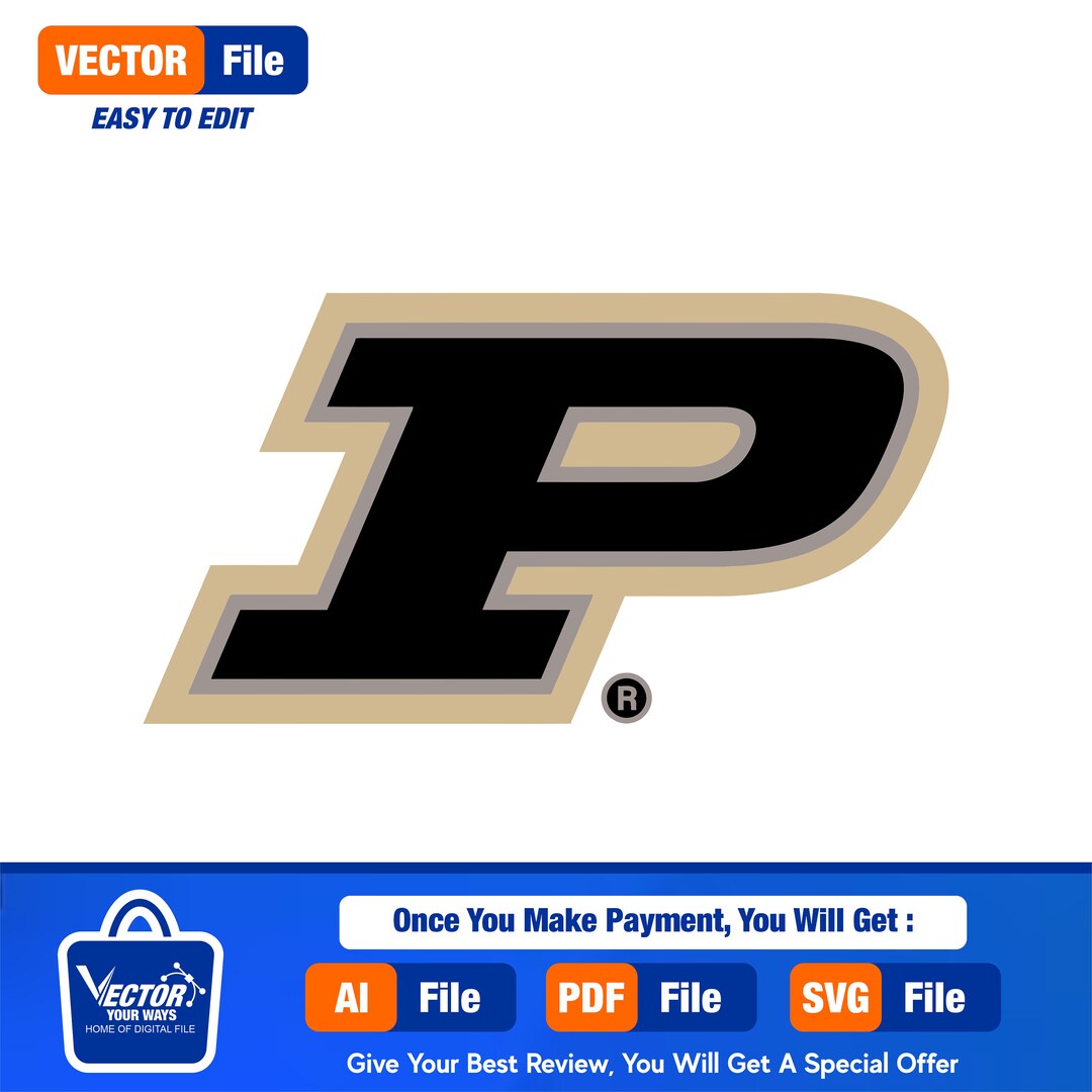Purdue University, Purdue University Logo Vector, University Logo, Us ...
